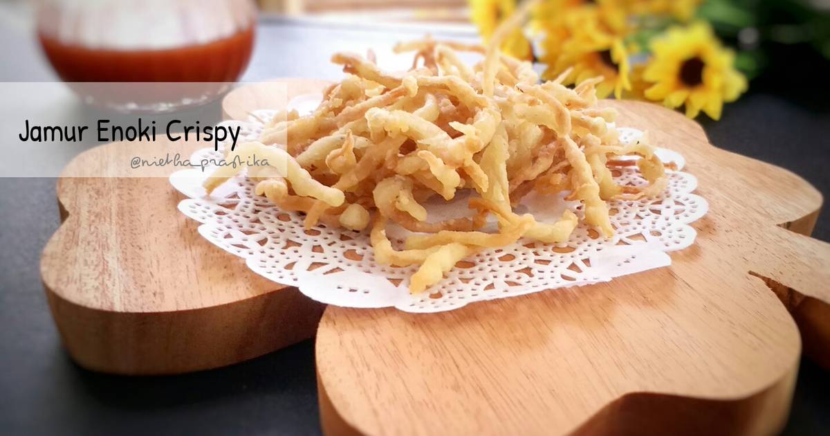 Resep Jamur Enoki Crispy oleh Bian's Kitchen - Cookpad