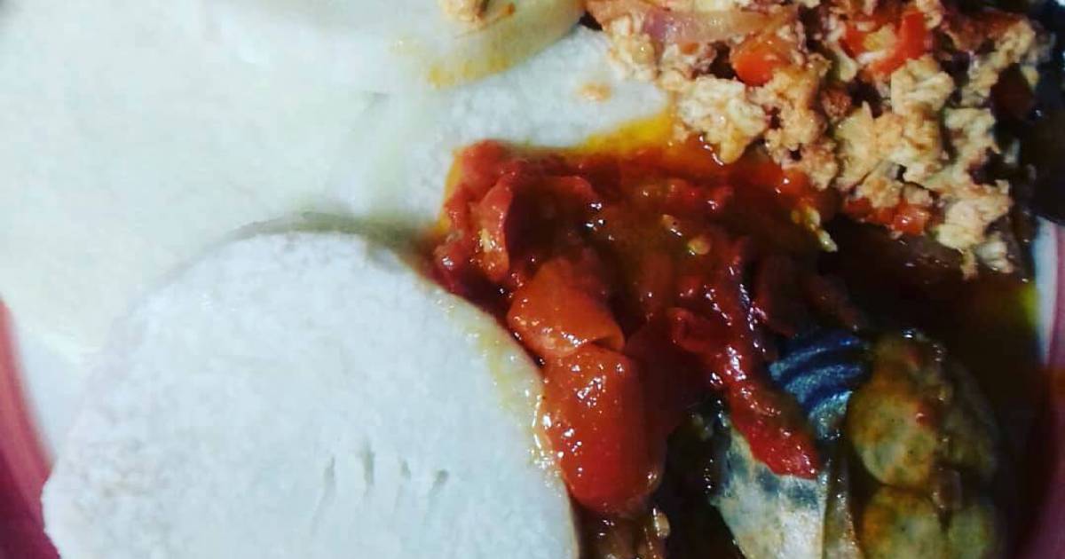 Boiled yam and fish Recipe by Blessing Enefola - Cookpad