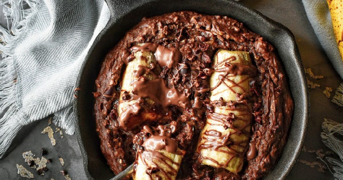 Baked Proats (Banana & Chocolate Flavour) Recipe by Natalie Marten ...