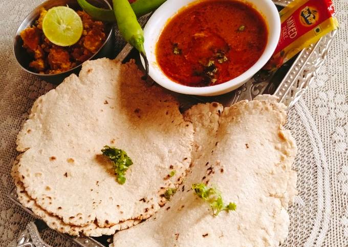 BRAN Roti 😋 (Bran wheat flour Roti) Recipe by Jyoti Prakash Assudani ...