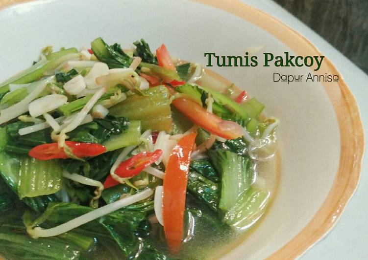 Resep Tumis Pakcoy Tauge oleh Annisa Nurjanaty - Cookpad
