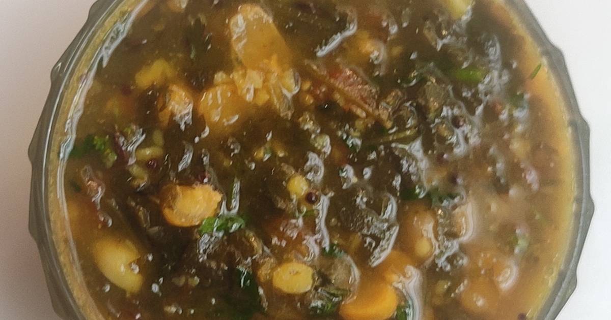 मेथीची पातळ भाजी (Methichi Patal Bhaji Recipe In Marathi) रेसिपी Shama ...