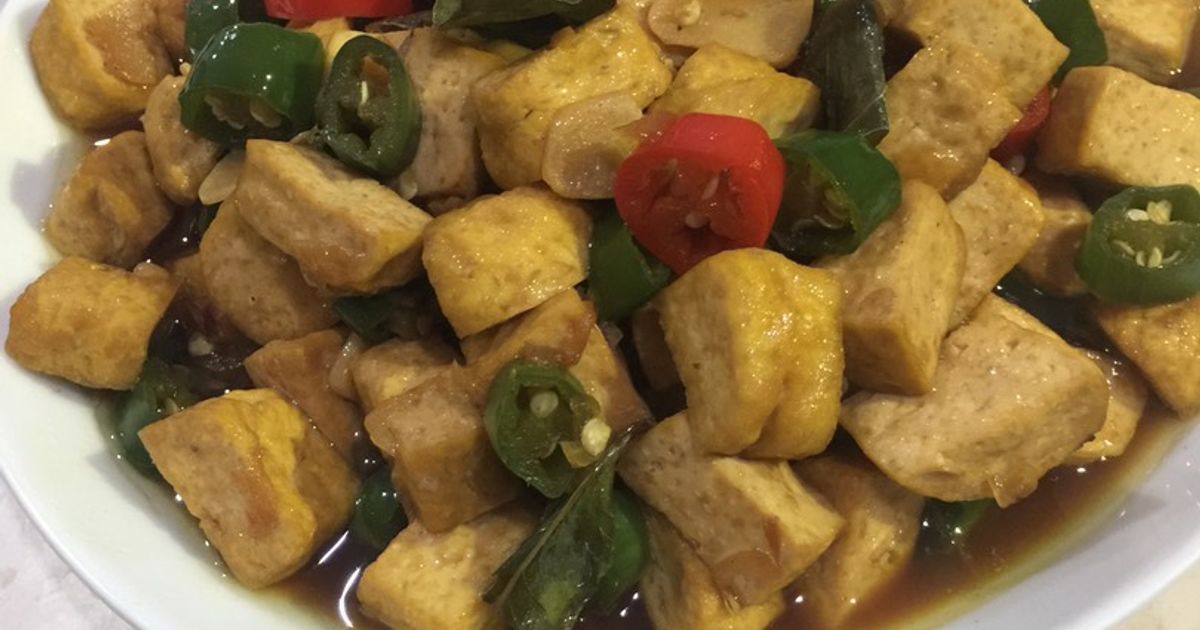 Resep Tahu Kecap Cabe Ijo oleh ️JnK ️ - Cookpad