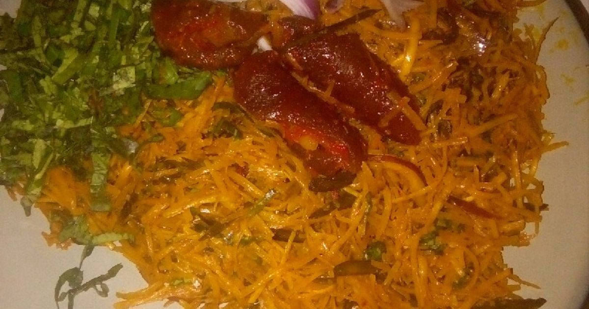 Abacha And Ugba Recipe by Chichi Dozie ( Abuja Mom) - Cookpad