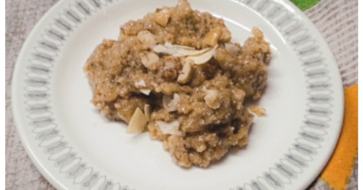 Walnut & Almond Sheera Recipe by Pranjal Kotkar - Cookpad