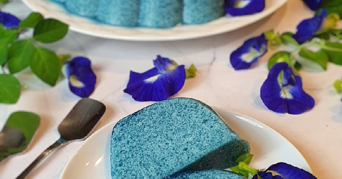 367 resep puding bunga telang enak dan mudah - Cookpad