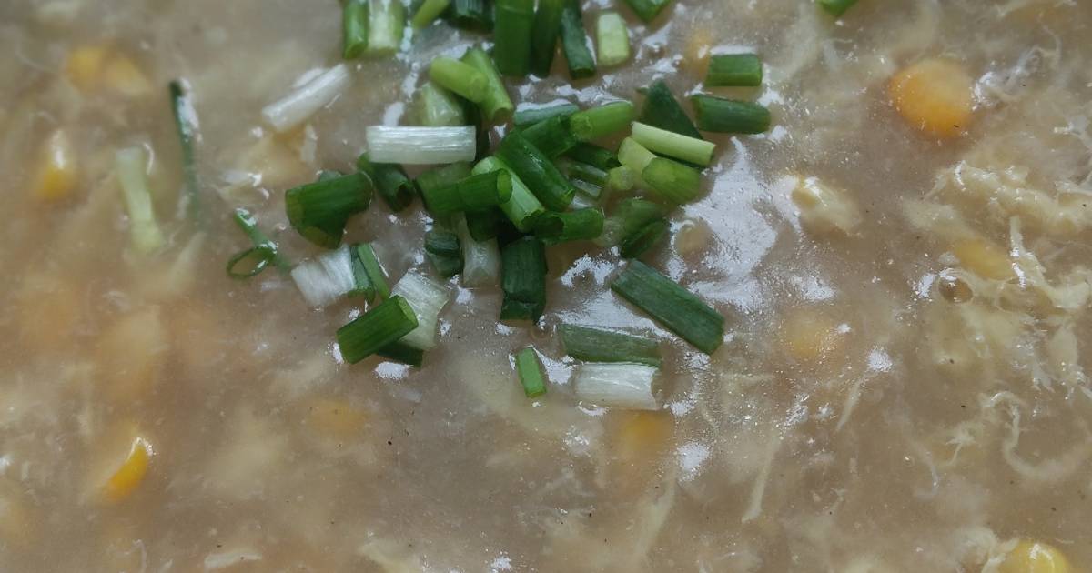 Resep Sup jagung kepiting oleh Cahyani Puji - Cookpad