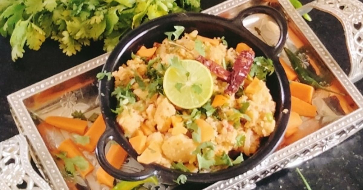 Falahari Umpa /Vari /Sau Ka Upma 😋 Recipe by Jyoti Prakash Assudani ...