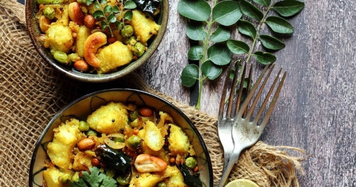 Masala Idli (Spicy Stir Fried Lentil & Rice Cakes) Recipe by ...