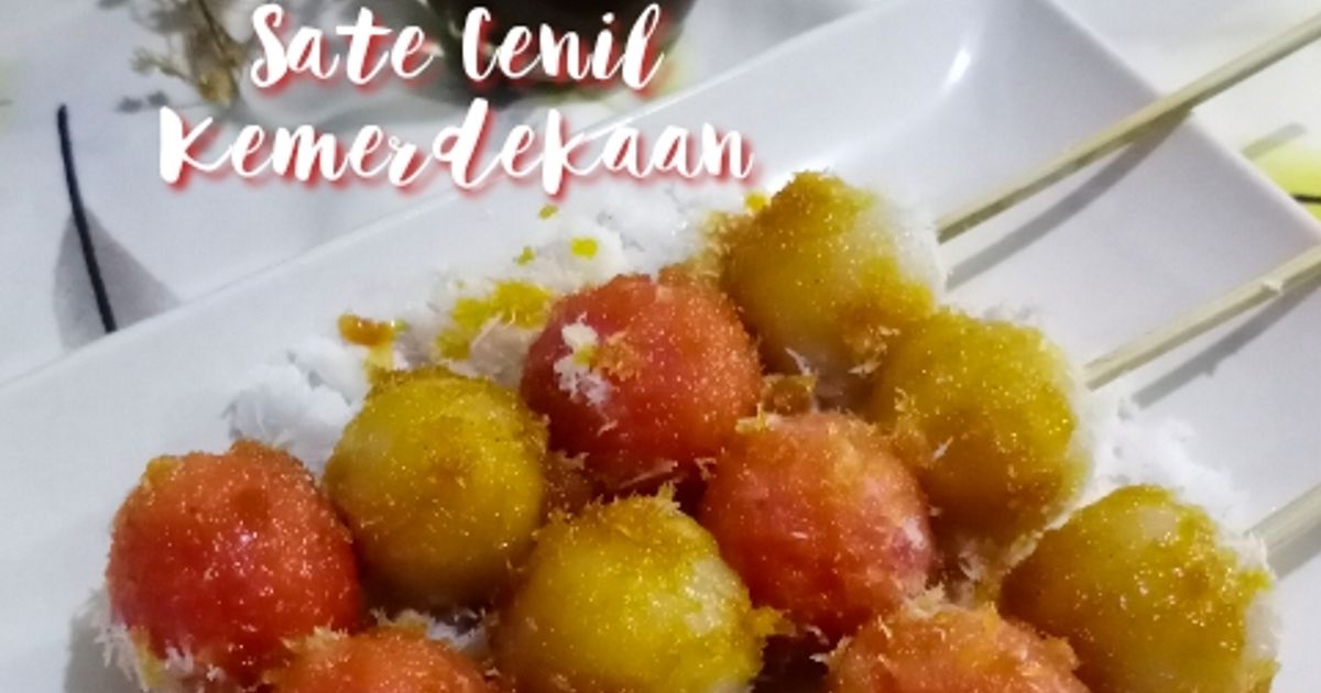 Resep #182 Sate Cenil Kemerdekaan oleh Ratih Anita Dewi - Cookpad