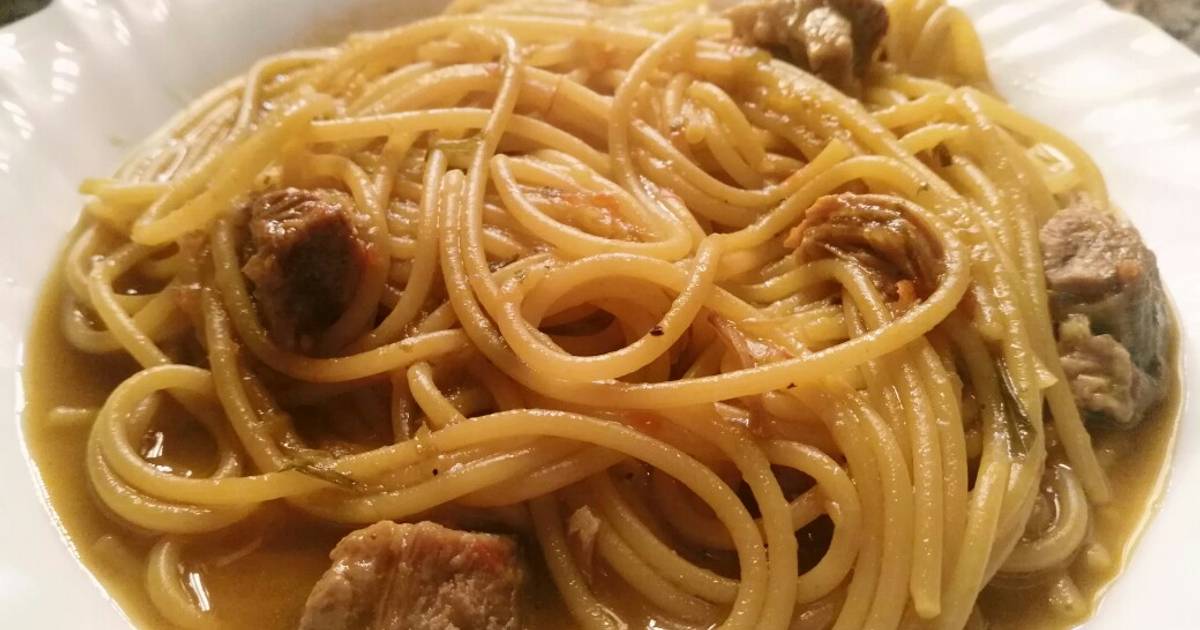 4 recetas muy ricas de spaghetti caldoso compartidas por cocineros ...