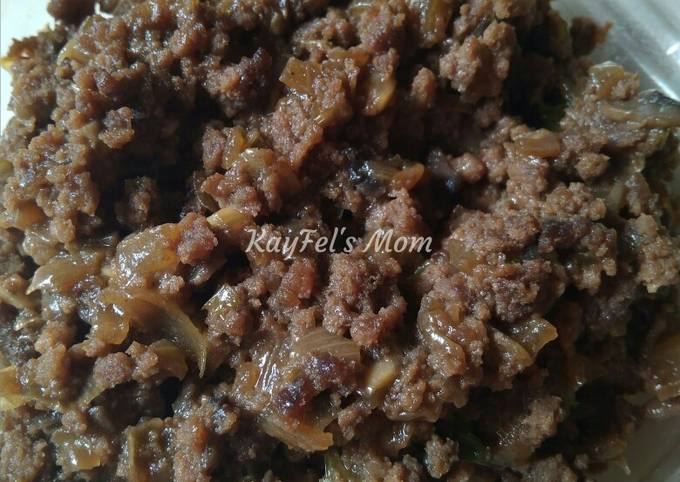 Resep Daging giling kecap / isi bakpao / isi roti manis oleh KayFel's ...