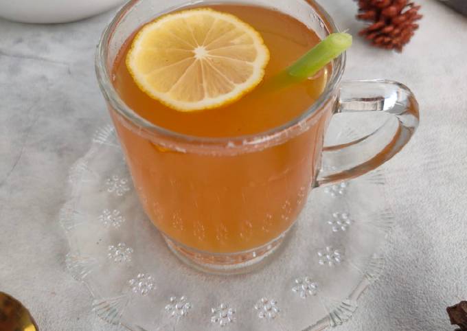 Resep Wedang SerJaRuk (Serai Jahe Jeruk) oleh Lyliput Kitchen's - Cookpad