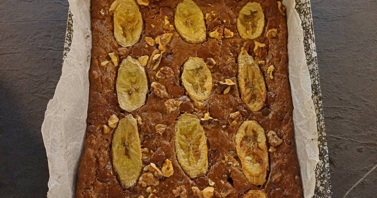 Banános brownie | Dora Haag receptje - Cookpad receptek