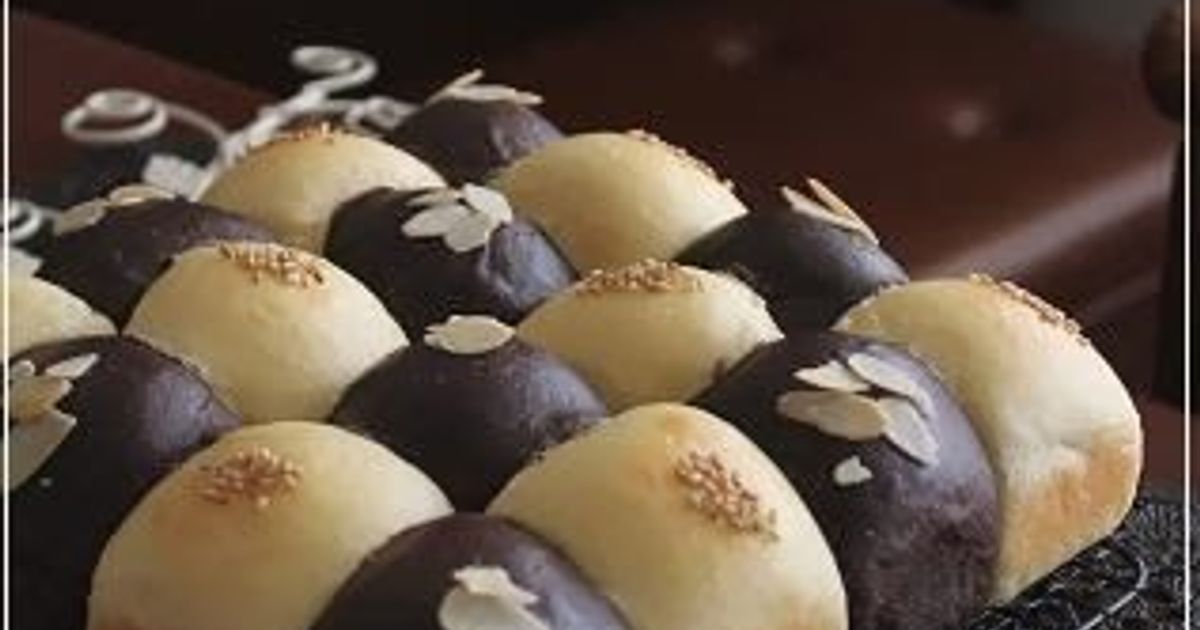 Extravagant Checkerboard Bread Rolls Recipe by cookpad.japan