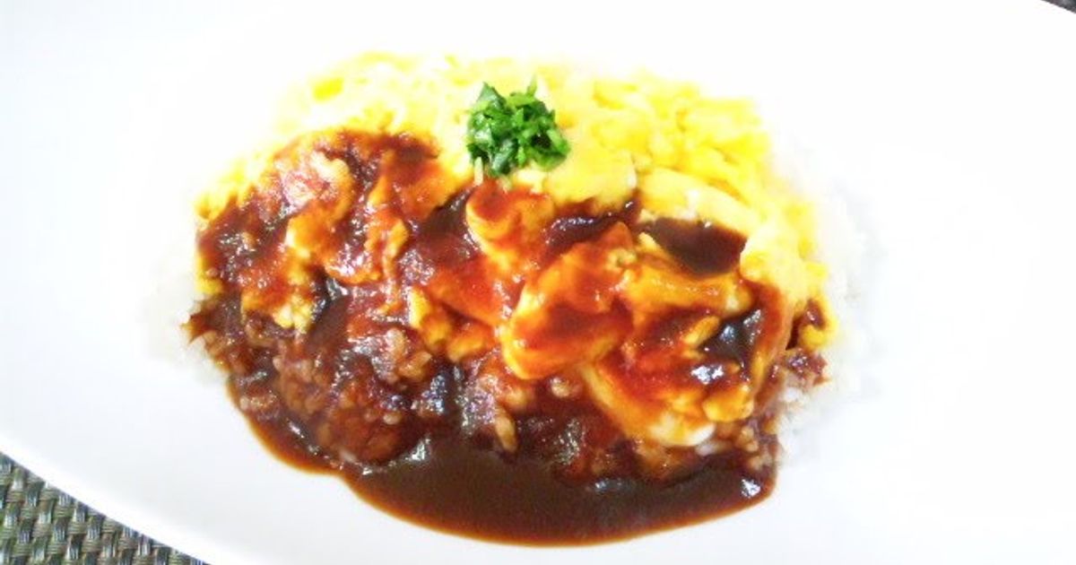 Simple Demi Glace Sauce Omurice Recipe by cookpad.japan