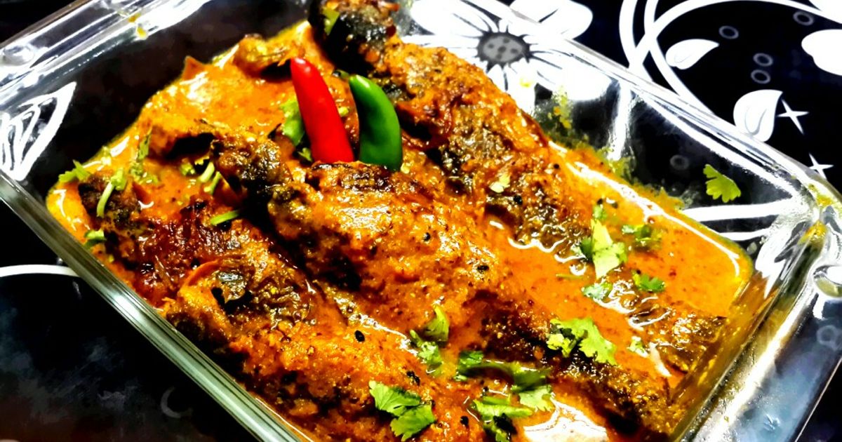 Rang Birangi Tengra / Colourful Cat Fish Recipe by Kumkum Chatterjee ...