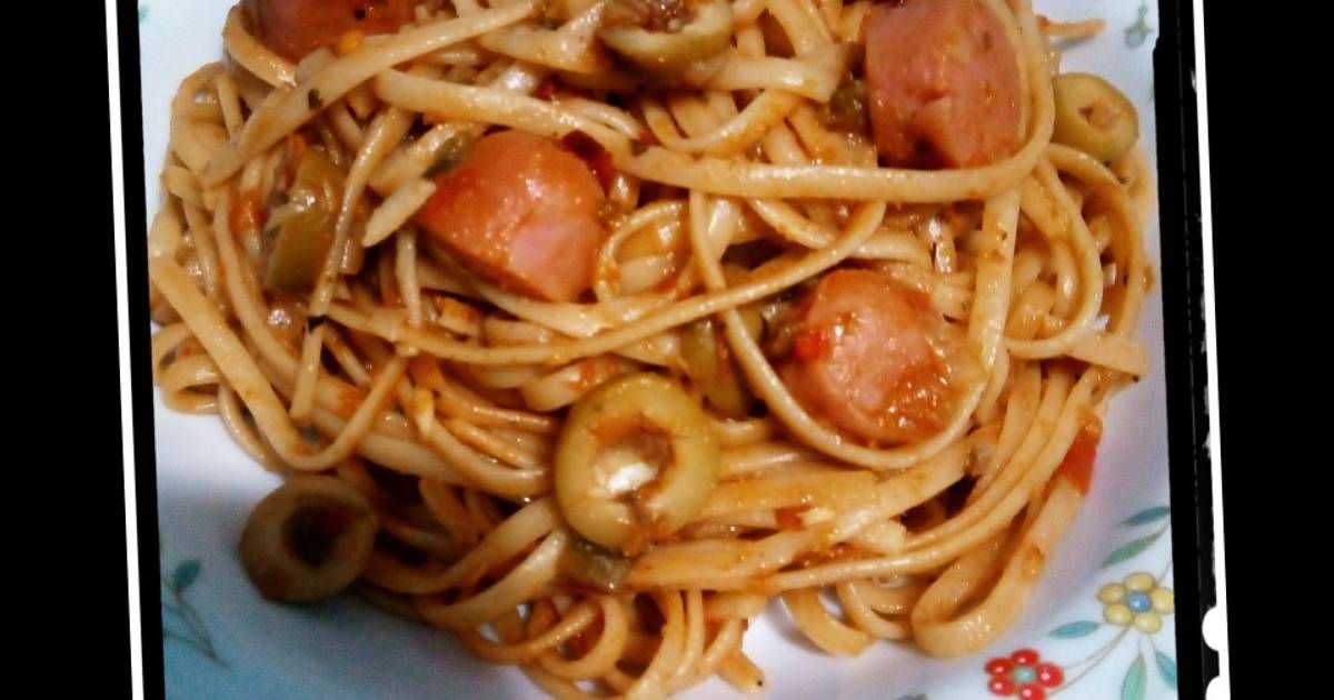 Fideos con salchichas - 262 recetas caseras - Cookpad