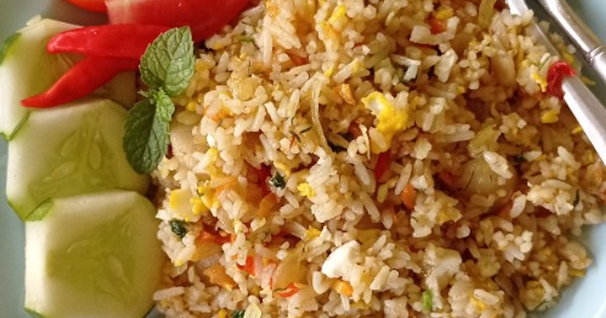 Resep Nasi Goreng Telur Asin oleh maria dian andriana - Cookpad