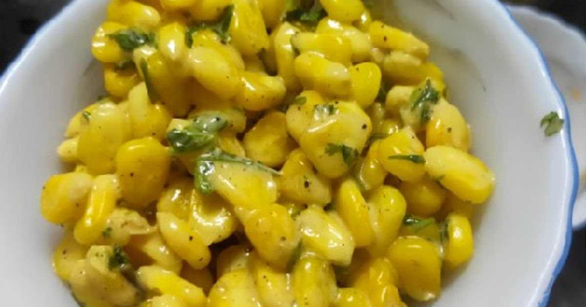 Cheese Chilli Masala Corn Recipe by Sufiya Shaikh - Cookpad