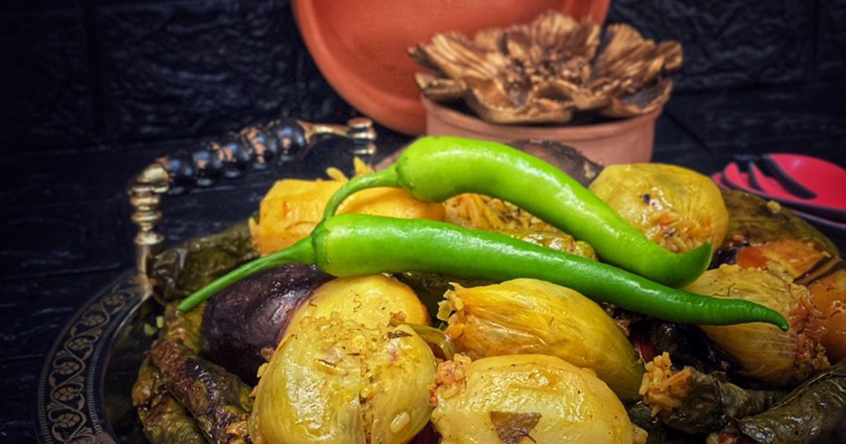 طريقة عمل محاشي بالكركم والشبنت من rana.f.Saber - كوكباد