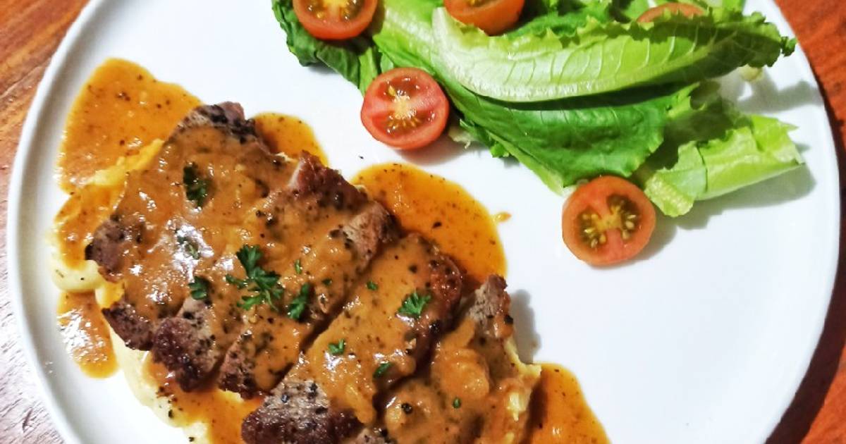Resep Beef steak oleh mega marlina - Cookpad