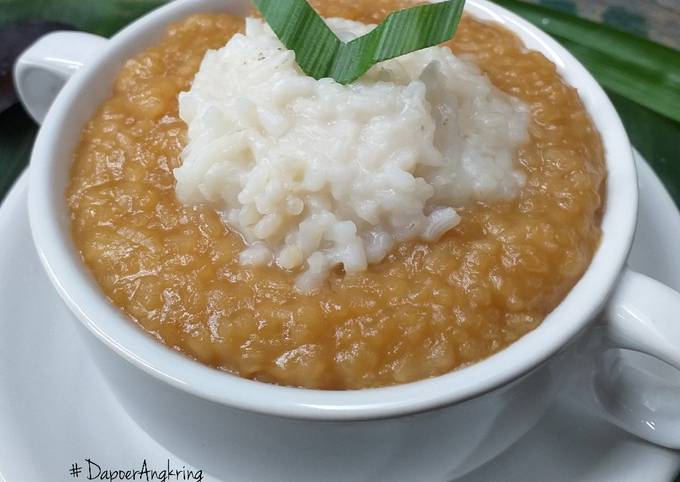 Resep Bubur sengkolo/jenang abang putih oleh Dapoer_Angkring - Cookpad