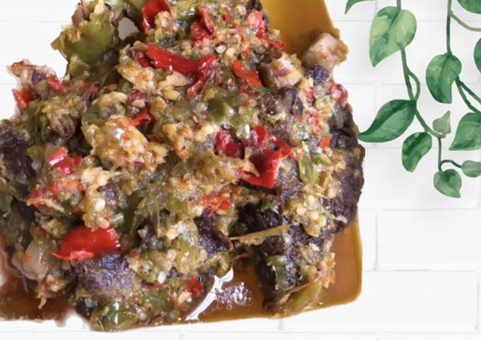 Resep Dendeng cabe ijo oleh Nabila - Cookpad
