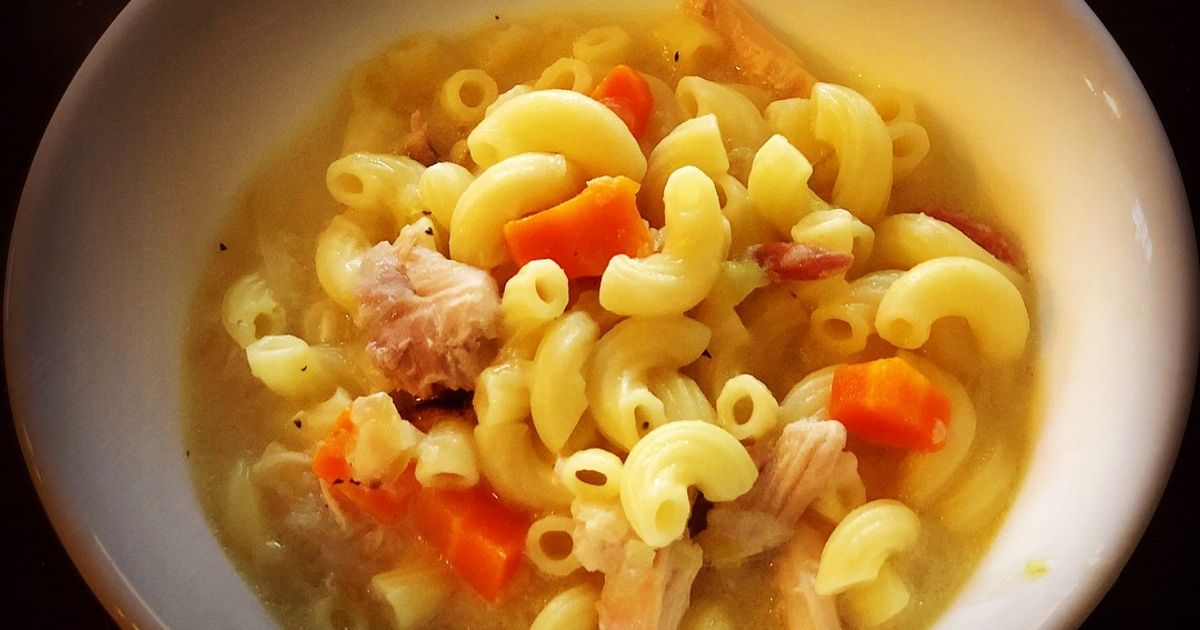 Chicken Macaroni Sopas Recipe By Minda