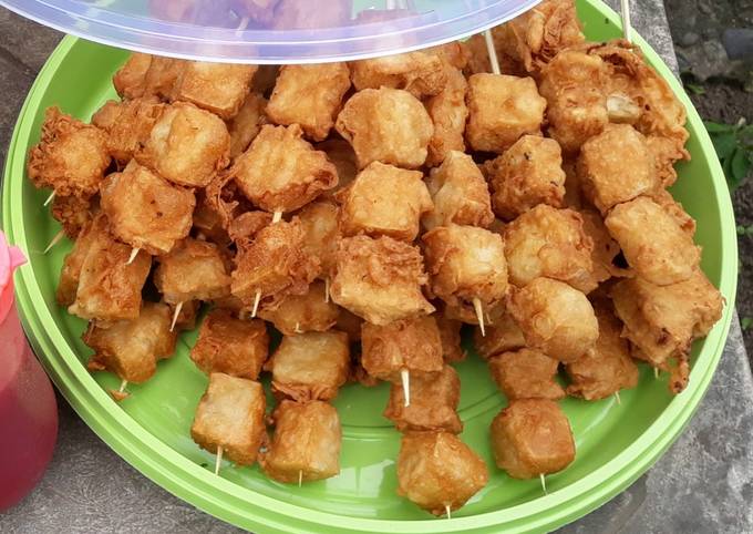 Resep Tahu Crispy Tusuk (Sederhana) oleh Natasya E. Mirah - Cookpad