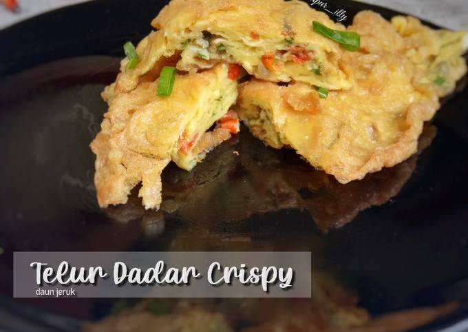 Resep Telur Dadar Crispy daun Jeruk oleh Dapur illy - Cookpad