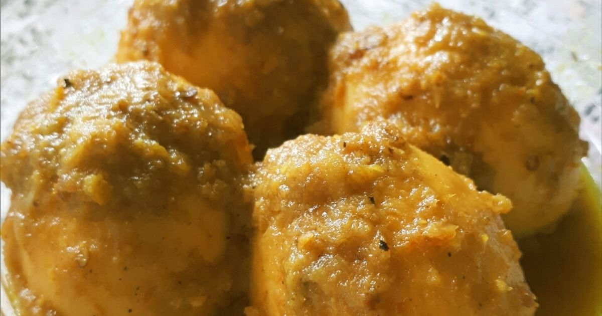 Resep Telur Rebus Bumbu Kuning oleh Mamah Erald - Cookpad