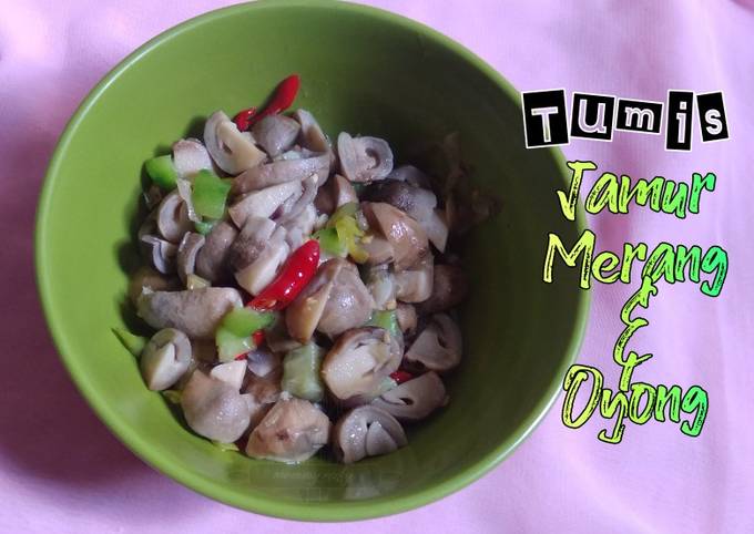 Resep Tumis Jamur Merang & Oyong oleh Rizky Alfadina - Cookpad