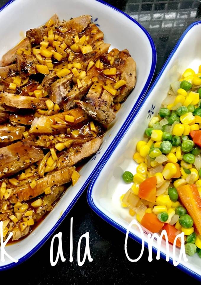 Resep Steak Babi / Sapi ala Oma Yuli oleh Yuli Nur Elia - Cookpad