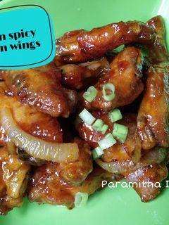 Resep Korean Spicy Wings oleh Dapur Mama DeFa - Cookpad
