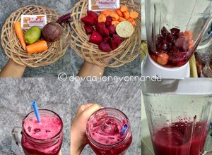 Resep jus buah bit rumahan enak dan mudah - Cookpad