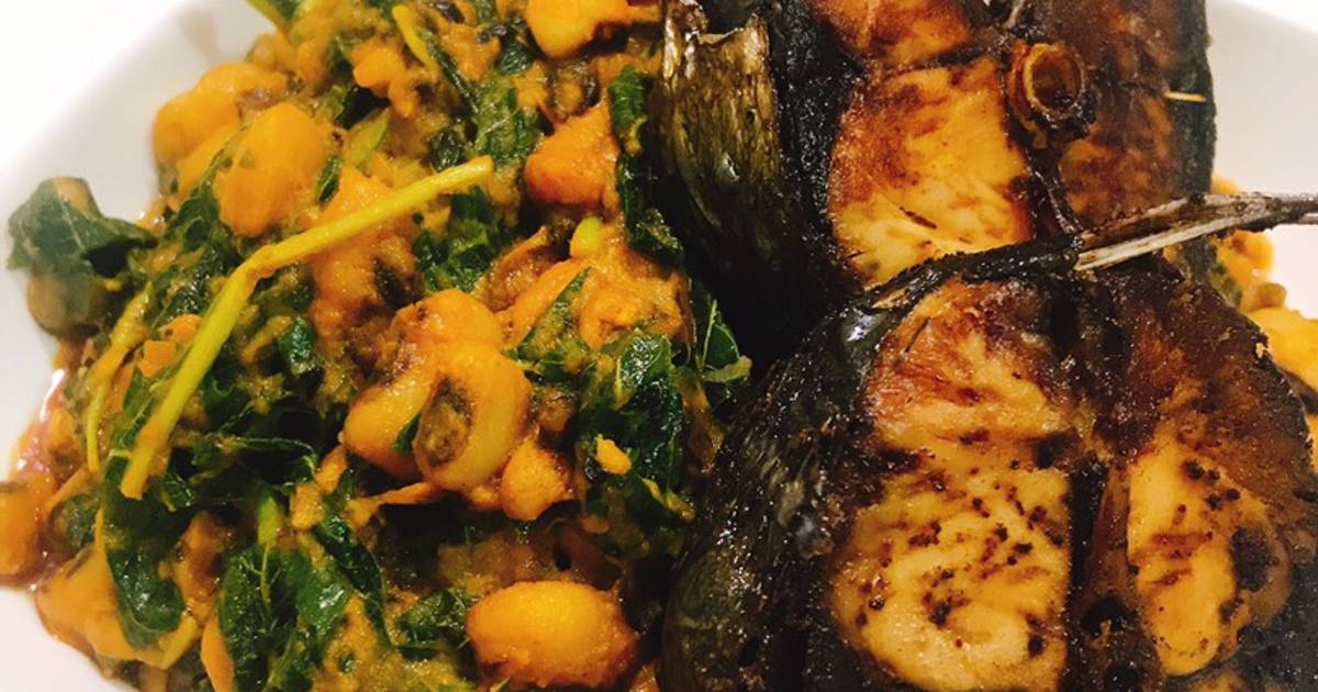 Vegetable beans and fried fish Recipe by Cookingwithseki - Cookpad