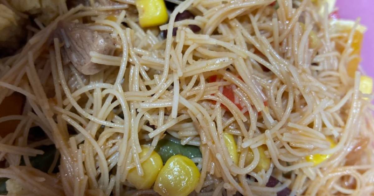 Fideos de arroz - 681 recetas caseras- Cookpad