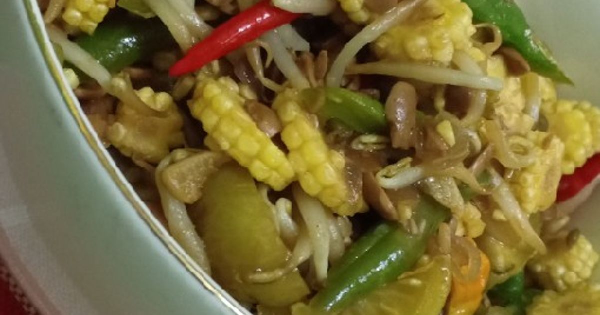 Resep Tumis Tauco Baby Corn, Buncis + Toge oleh yunita fitria - Cookpad
