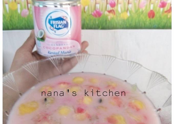 Resep Es buah cocopandan oleh nana nino - Cookpad