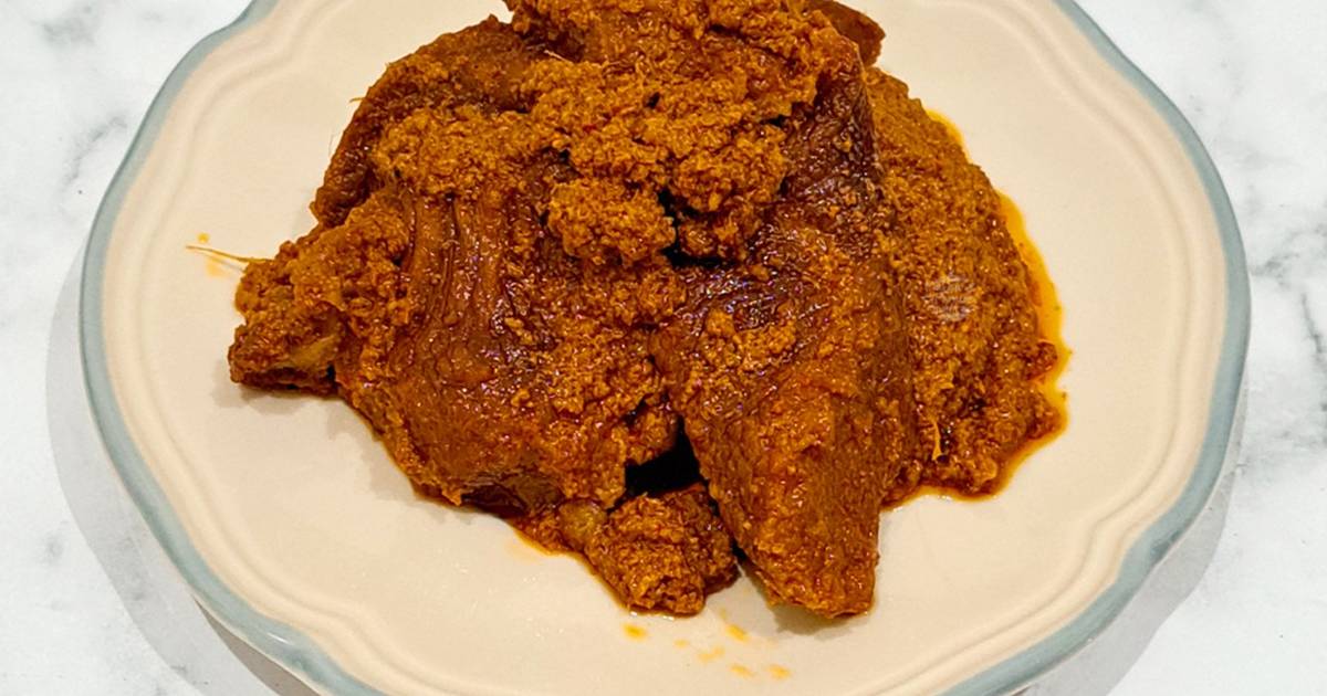 Resep Rendang Daging Sapi: Empuk, Nikmat, & Praktis
