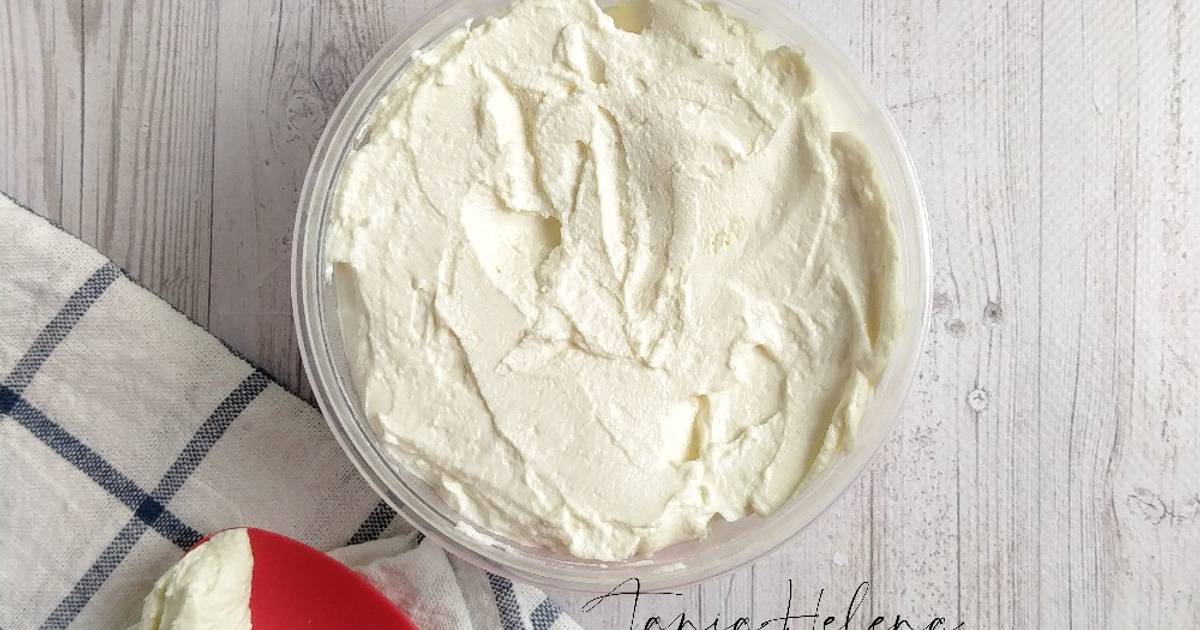 Resep Homemade Cream Cheese oleh 🍒 Tania Helena 🍒 - Cookpad