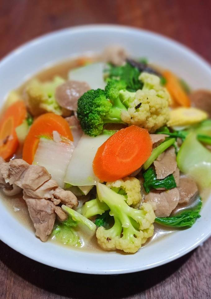 Resep Cap cay kuah ala solaria oleh tommy wiriadi putra - Cookpad