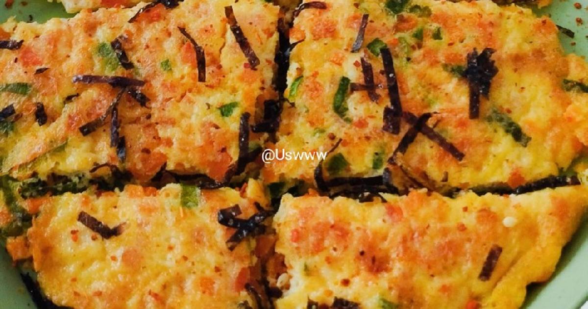Resep Telur dadar sayur (simple anak kos) instagram : @spicecraft02 ...