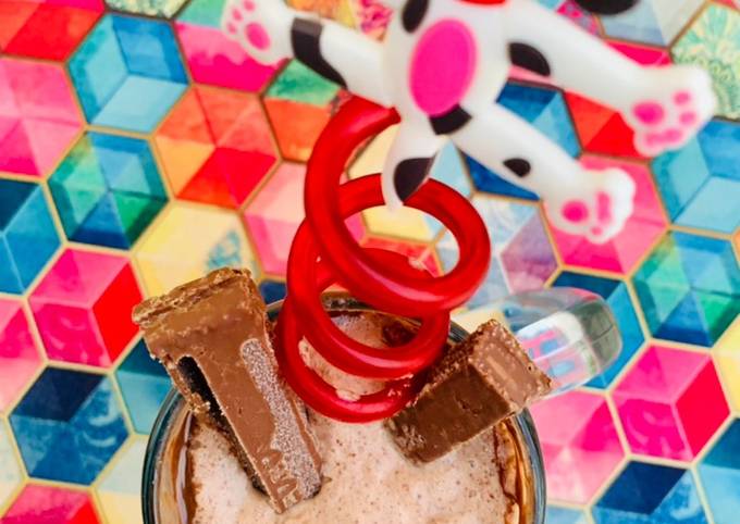 Kit kat shake Recipe by Sarosh Zeeshan - Cookpad