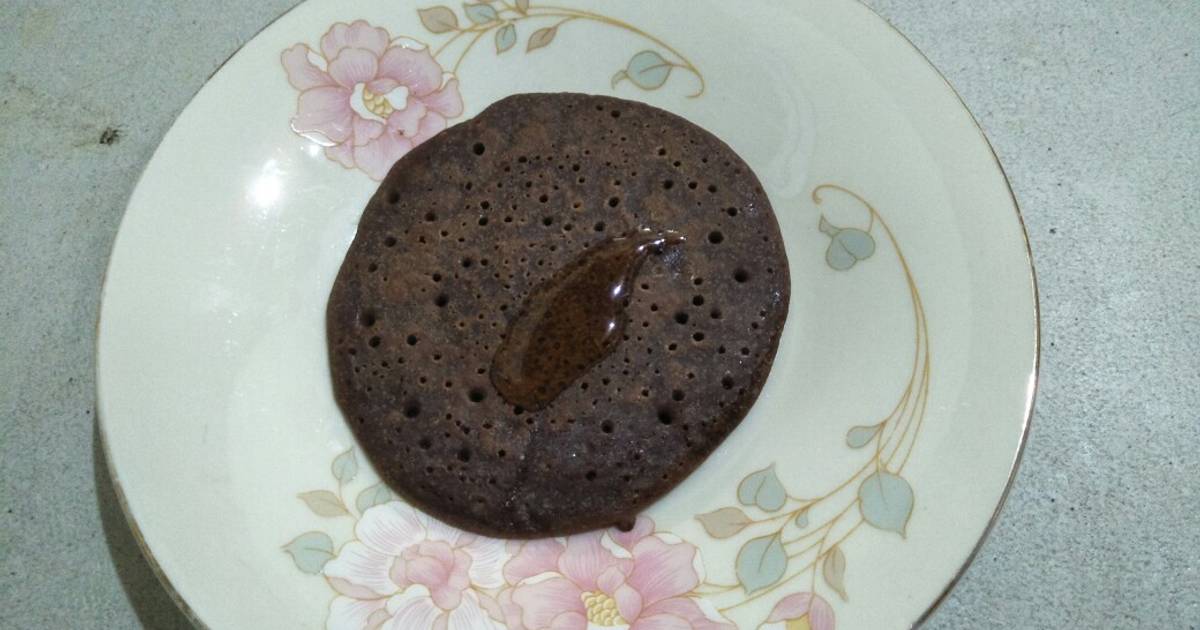 Resep Pancake Coklat Gluten Free Takaran Sendok oleh Santi - Cookpad