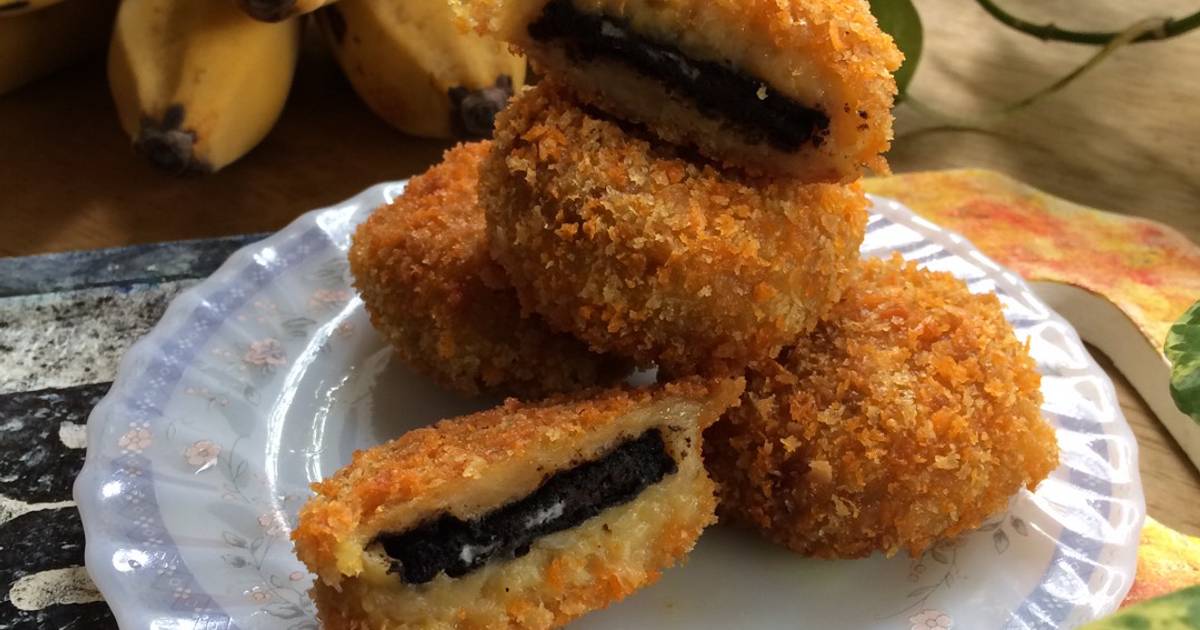 Resep Pisang Goreng Oreo oleh SyLNamira - Cookpad