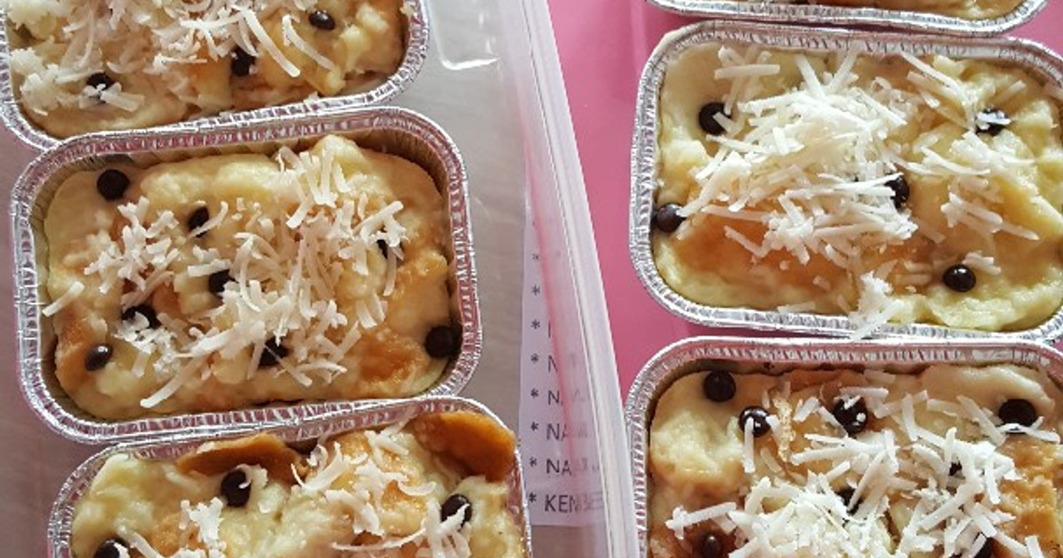 Resep Puding Roti 😊 oleh icha - Cookpad