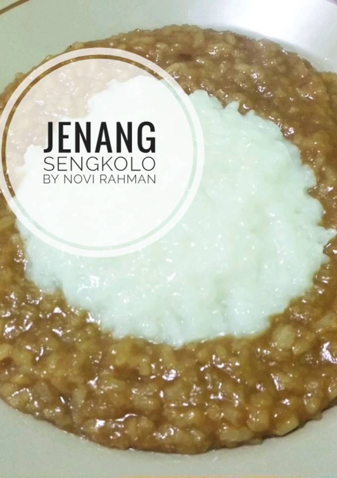 Resep Jenang Sengkolo / Bubur Beras merah putih oleh Novi Rahman - Cookpad