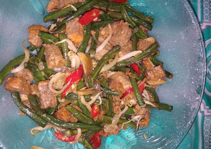 Resep Tumis Oncom Kacang Panjang oleh Ismi Nur Amaliyah - Cookpad